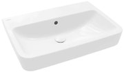 Villeroy & Boch O.novo - Umyvadlo 65x46 cm, bez přepadu, bez otvoru pro baterii, CeramicPlus, alpská bílá 4A4168R1