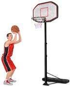 Costway Basketbalový koš výškově nastavitelný 200-305 cm SP34885