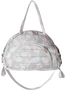 Tutumi Tutumi, závěsná taška na kočárek s pasem 40x30x13 cm, šedá vzor FLAMING, NAZ-07617