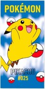 Plážová osuška Pokémon 025 Pikachu - 100% bavlna - 70 x 140 cm
