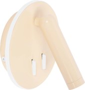 Toolight Toolight, LED nástěnné svítidlo 16x14cm, 10W, APP1615-1W, béžová, OSW-06530