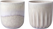 Villeroy&Boch Perlemor Sand Set hrnků 2ks. 85 x 85 x 90 mm, 290 ml