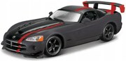 Bburago 1:24 dodge viper srt10 acr grey/black