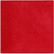 AladinWorld Expres, Kusový koberec Monarch red čtverec, 200x200, červená, chodba / předsíň
