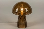 Stolní skleněná lampa Basilley Brown
