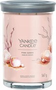 Yankee Candle vonná svíčka Tumbler ve skle velká Pink Sands 567 g