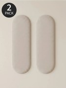 Sinsay - Čalouněné stěnové panely 2 pack - béžová
