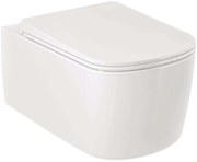 Kludi Resa S - Závěsné WC, Rimless, Spiralflush, lesklá bílá 27WCW0143