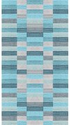 Modrý pratelný koberec 50x80 cm Hali – Vitaus