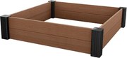 Vyvýšený záhon Keter Vista Modular Garden Bed - hnědý