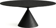 Desalto designové jídelní stoly Clay Wood Oval (160 x 110 cm)