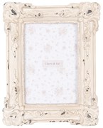 Béžový fotorámeček s patinou Snorwijk – na fotografii o rozměru 10x15 cm