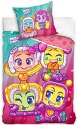 Bavlněné ložní povlečení Moji Pops - MagicBox Toys - 100% bavlna - 70 x 90 cm + 140 x 200 cm