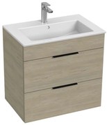 Jika Cube - Skříňka s umyvadlem 65x43x61 cm, jasan H4536021765141