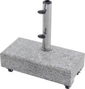 Doppler Žulový balkónový stojan 25 kg s úchytem a kolečky