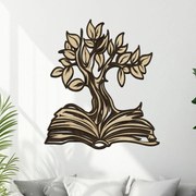 dřevo života 3 vrstvá dřevěná KNIHA Zvolte rozměr (cm): 53x60, Zvolte barvu dekoru: Javor-Wenge