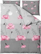Saténové povlečení 160x200 Poppy Zaratex