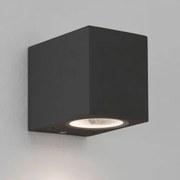 AST 1310002 Venkovní nástěnné svítidlo Chios 80 černá 1x6W LED GU10 IP44 (starý kód: AST 7126) - ASTRO Lighting