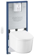 Grohe Rapid SLX - Set předstěnové instalace, elektronického bidetu a sedátka, alpská bílá 36509SH0