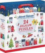 Adventní kalendář eurographics puzzle adventní kalendář: vánoční město 24 x 50 dílků