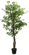 Umělý fíkus 378 listů 80 cm zelený