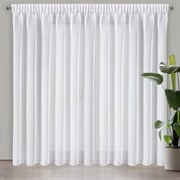 ZÁCLONA NA PÁSCE LENA 350X270 CM BÍLÁ