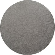 Ayyildiz, Kusový koberec Helix 2200 silver kruh, 120x120, šedá, chodba / předsíň