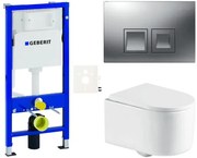 Závěsný WC set Geberit do lehkých stěn / předstěnová SAT SIKOGESTOR72D35