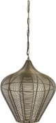 Kovové závěsné svítidlo v bronzové barvě ø 36 cm Alvaro – Light &amp; Living