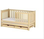 Legno Dětská rozkládací postel Karla borovice Rozměr (cm): 80x160