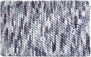LineaDue PUNTO - Koupelnová předložka stříbrná šedá Rozměr: 60x100 cm
