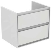 Ideal Standard Connect Air - Skříňka pod umyvadlo, 60x44x52 cm, lesklá bílá/bílá mat E0818B2