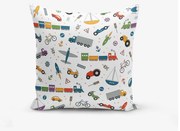 Dětský povlak na polštář Child Vehicles - Minimalist Cushion Covers