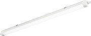 FAN LED-RUBIS-120 Vlhkotěsná stropní LED svítidlo Rubis (bílé, PC) 36 W, 4900 lm, CCT 3000 / 4000 / 6500 K, IP65, 1200 x 58 x 62 mm - FANEUROPE