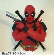 Papírové 3D puzzle Avengers 70 cm Varianta: Deadpool 3
