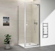 Gelco Sigma Simply - Sprchový kout pivot dveře 80x100 cm, L/P varianta, čiré sklo/chrom GS1279GS3110
