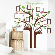 Živá Zeď Samolepka na zeď Strom Nekonečné lásky