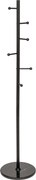 Věšák na kabáty BLACKMARBLE s 6 kovovými háčky, 173 cm