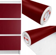Fólie na nábytek Burgund Mat Samolepka Pvc Rolka 1 m x 3 m Změna barvy nábytku