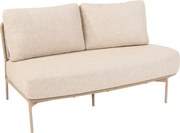 4Season Outdoor designové zahradní sedačky Florence 2 Seater Sofa Right Latte