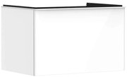 Hansgrohe Xelu Q - Umyvadlová skříňka, 50x78x55 cm, 1 zásuvka, lesklá bílá/matná bílá 54054700
