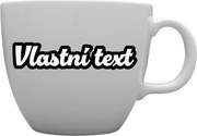 Personalizovaný MEGA XXL keramický hrnek 1 000 ml s vlastním textem s obrysem
