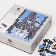 Dřevěné puzzle Josef Lada Anděl, Čert a Mikuláš
