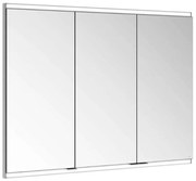 Keuco - Zrcadlová skříňka s LED osvětlením, 100x70x12 cm, hliník 800310131100200