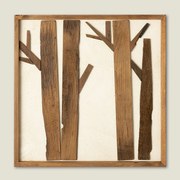 Obraz Wooden Forest 62x62 cm