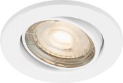 BRILONER Vestavné LED svítidlo bílá, GU10 5W 460lm 3000K pr. 86 x 70 mm, 1 ks