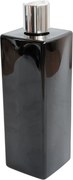 Dávkovač na mýdlo 500 ml černý s bílo-stříbrným DISC TOP LUNA