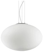 Ideal Lux - Lustr na lanku CANDY 1xE27/42W/230V pr. 40 cm bílá