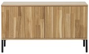 TV stolek v dekoru dubu v přírodní barvě 100x56x44 cm Gravure – WOOOD