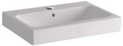 Geberit iCon - Umyvadlo 60x49 cm, otvor pro baterii, s přepadem, bílá 124560000